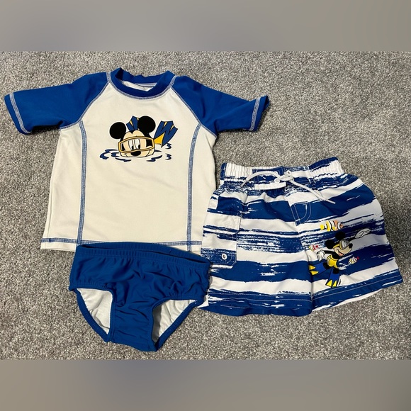 Disney | Swim | Disney Baby Mickey Swim Set | Poshmark